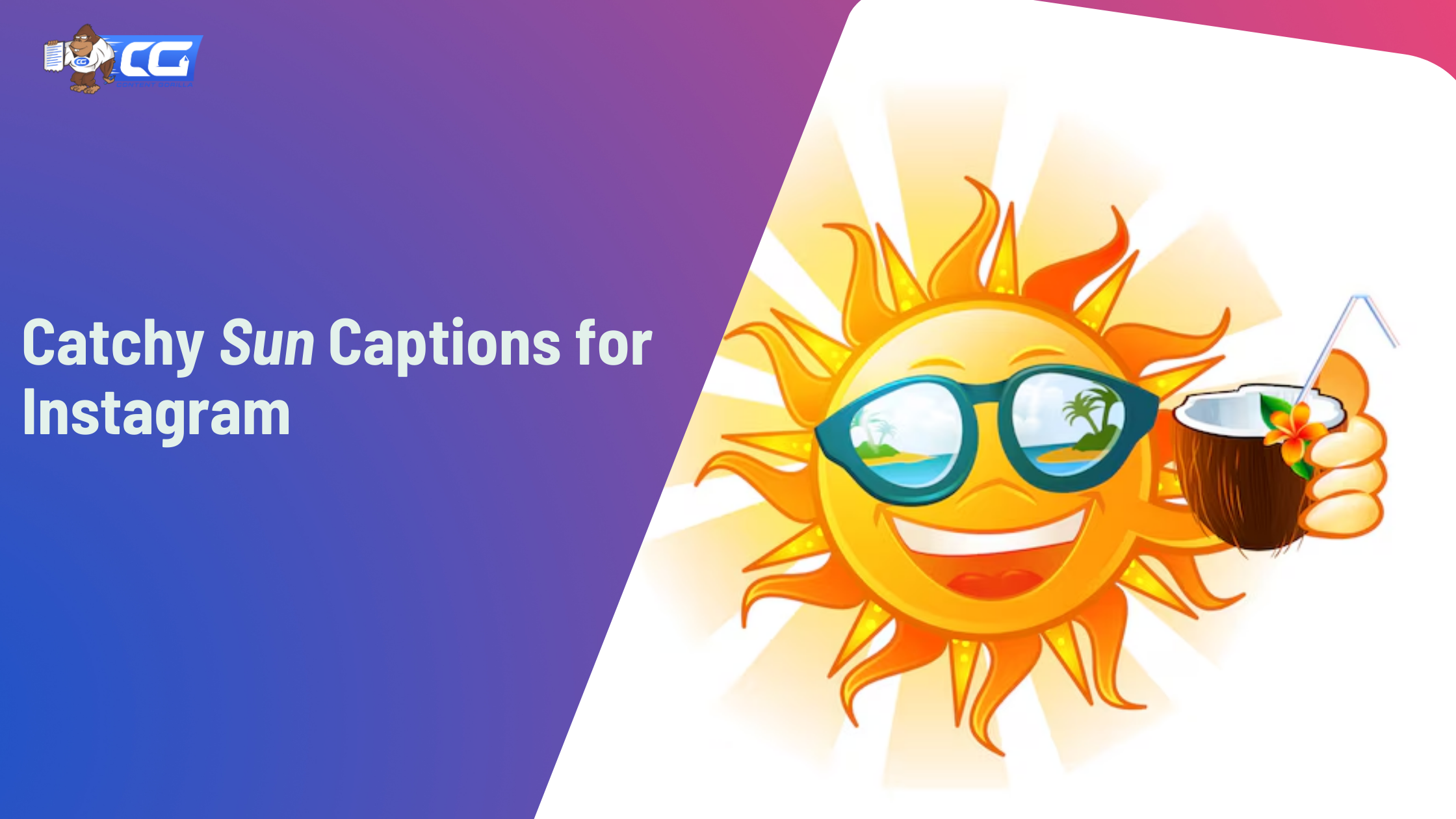 Catchy Sun Captions for Instagram