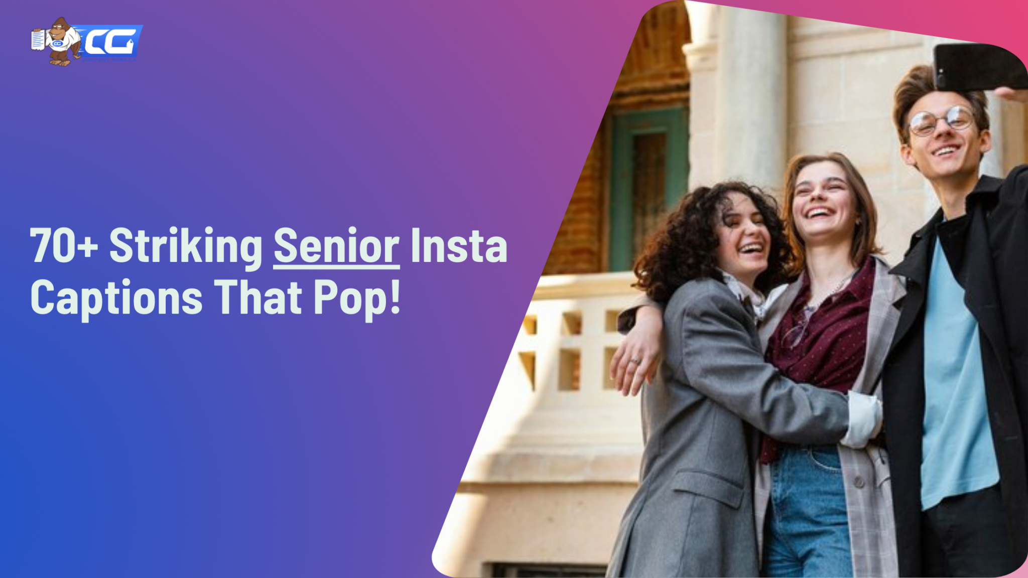70+ Striking Senior Insta Captions That Pop!