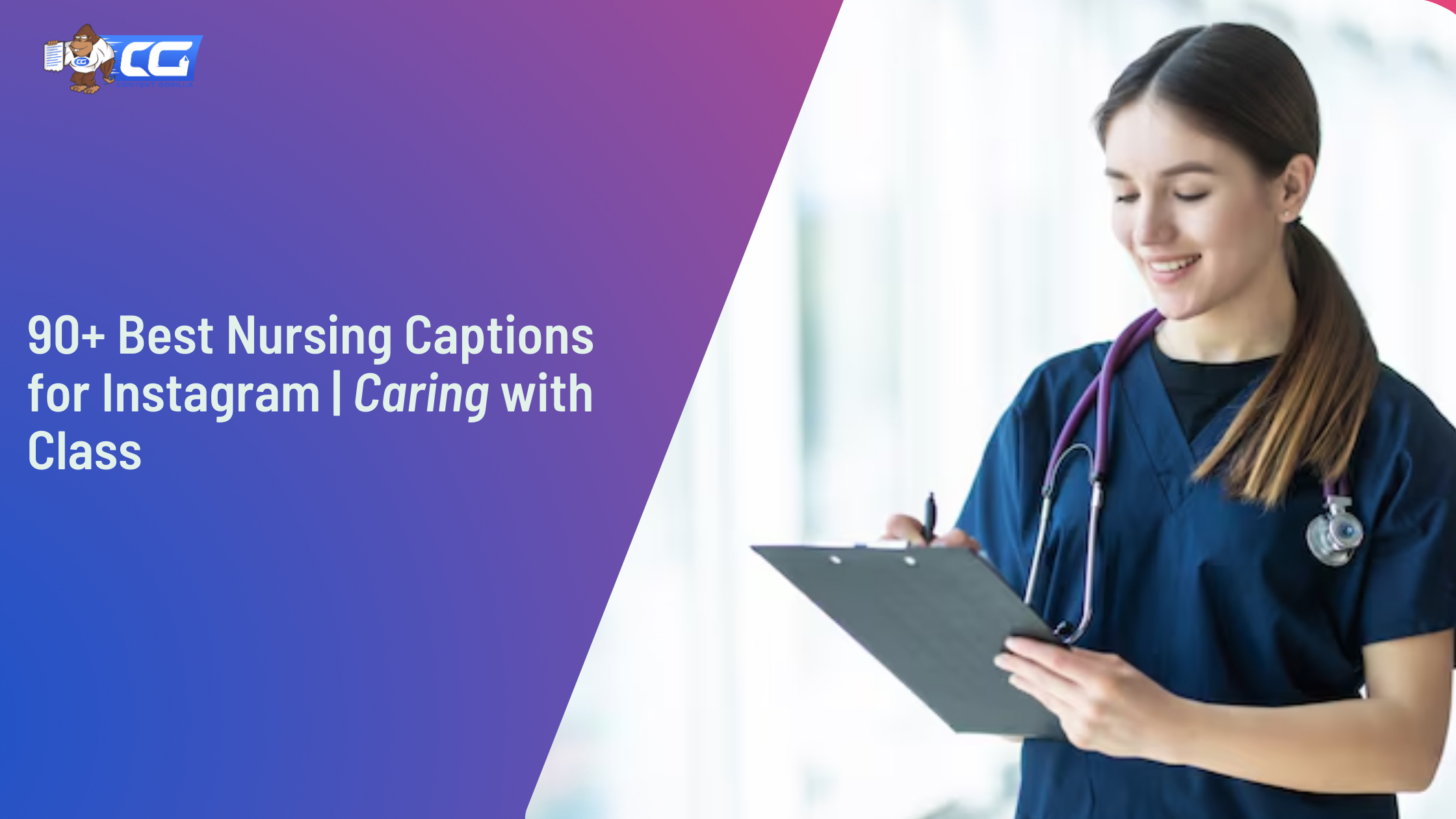 90+ Best Nursing Captions for Instagram | Caring with Class