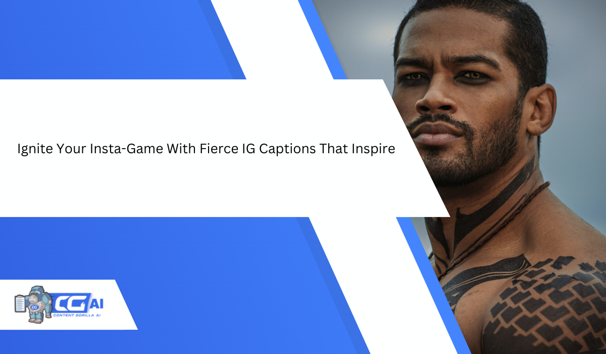 70+ Fierce IG Captions | Unleash Your Spirit