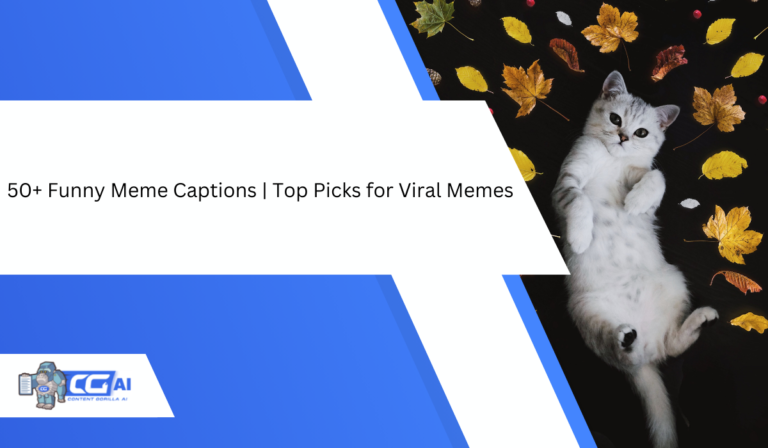 50+ Funny Meme Captions | Top Picks for Viral Memes