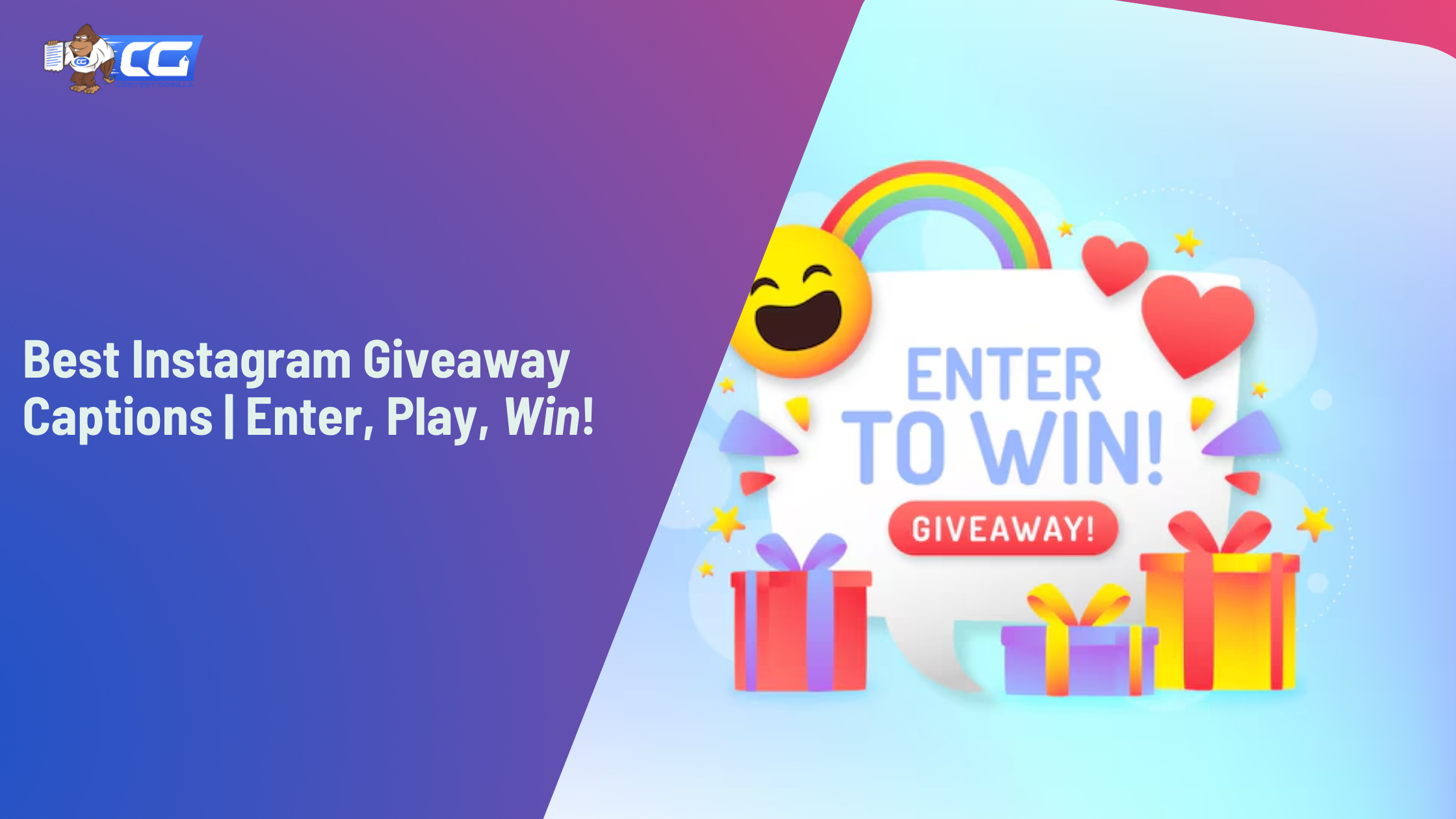 Best Instagram Giveaway Captions | Enter, Play, Win!