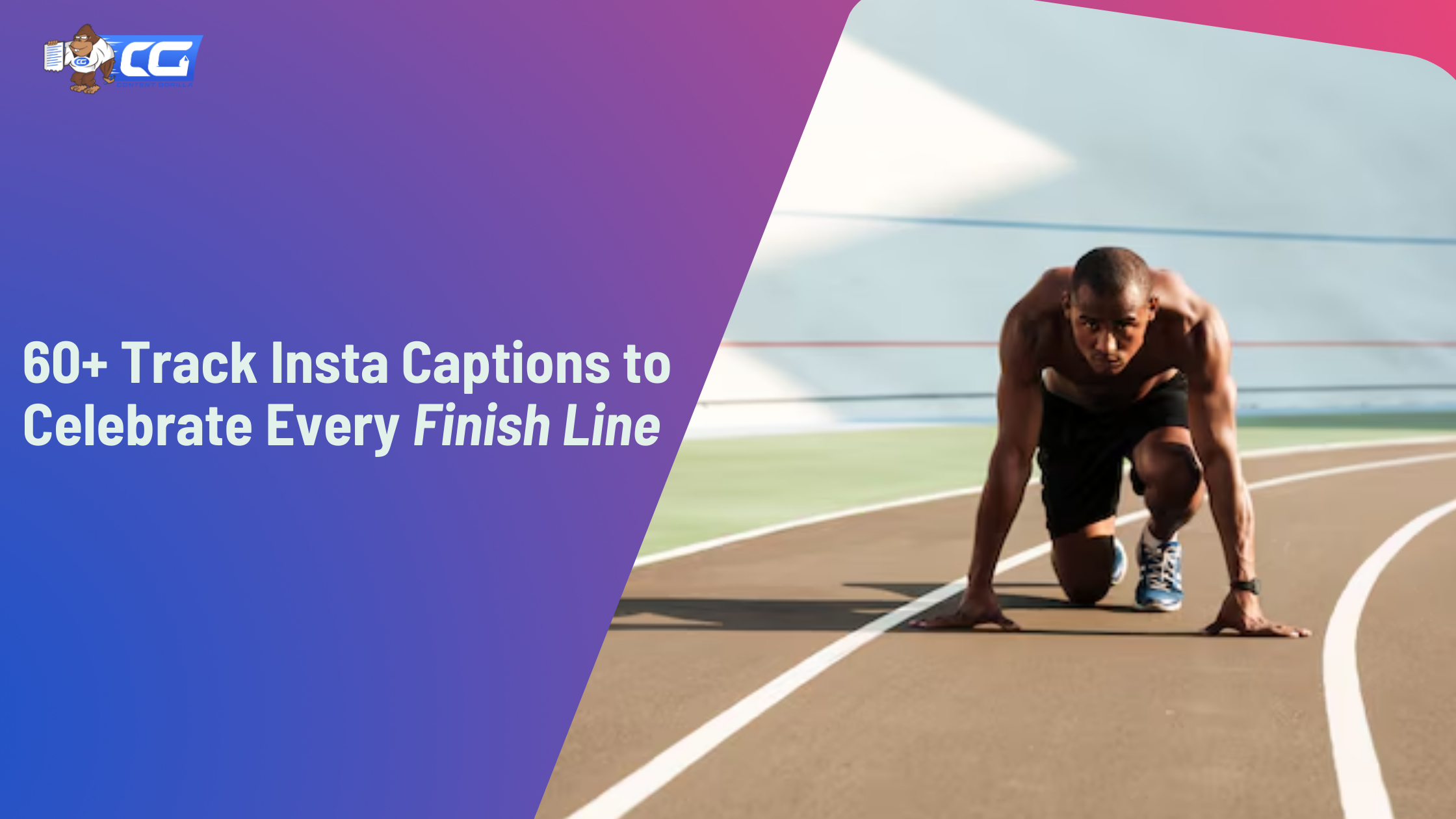 60+ Track Insta Captions to Celebrate Every Finish Line
