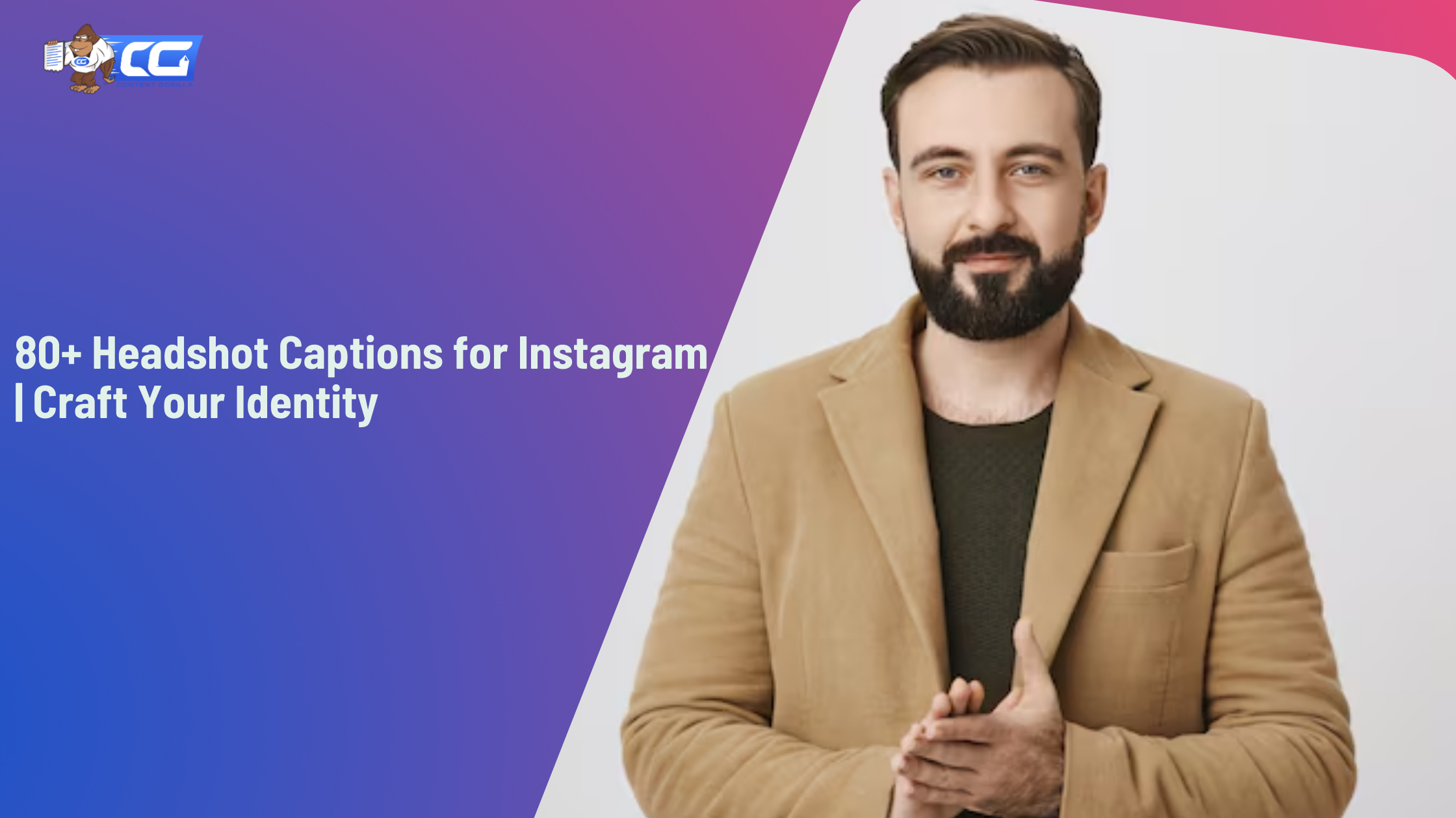 80+ Headshot Captions for Instagram | Craft Your Identity