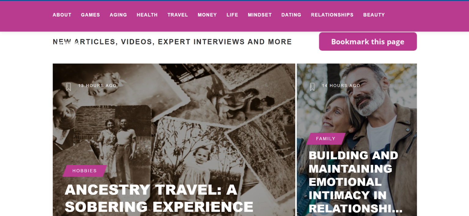 The Top 10 Blogs for Women Over 60