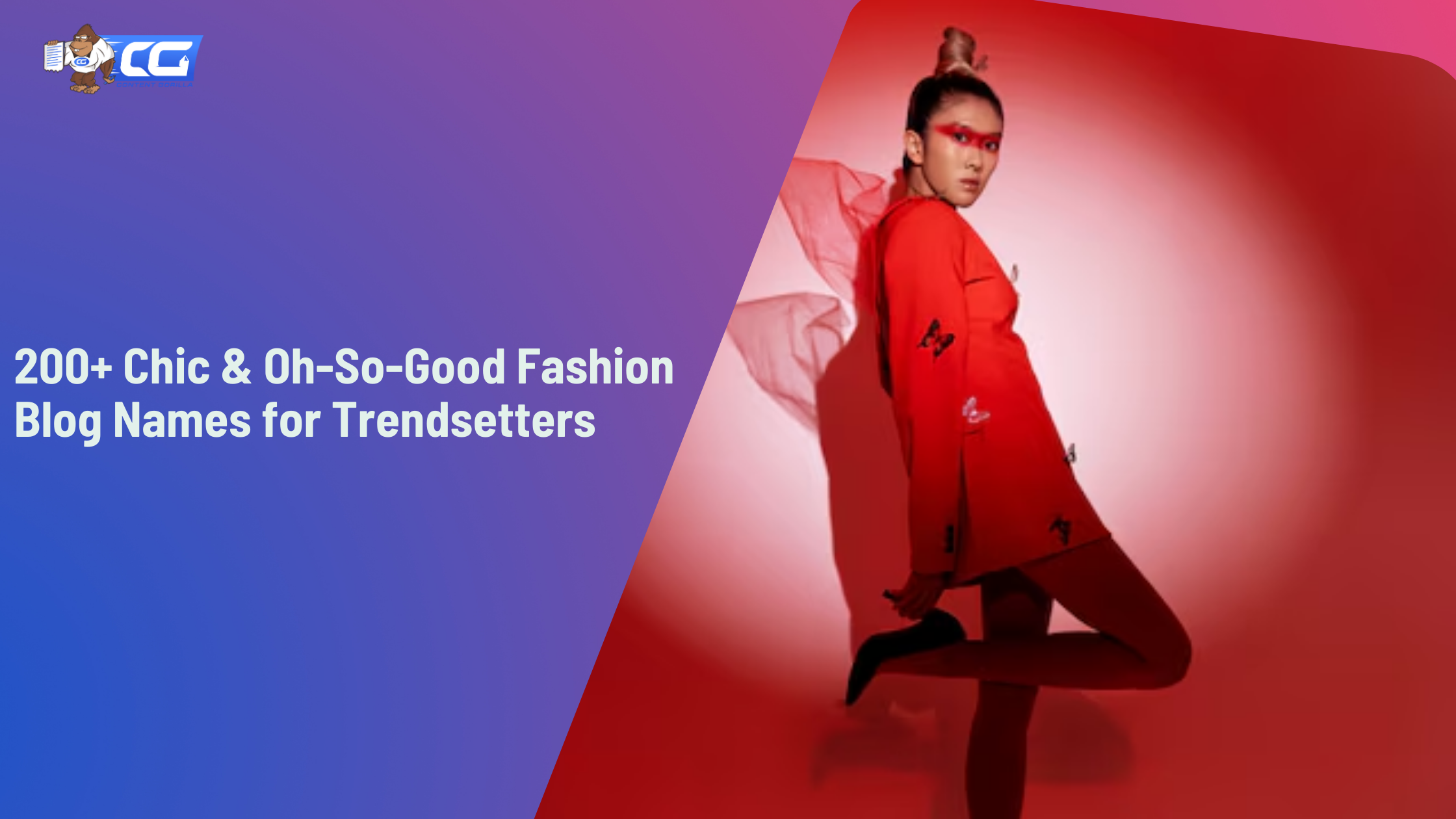 200+ Chic & Oh-So-Good Fashion Blog Names for Trendsetters