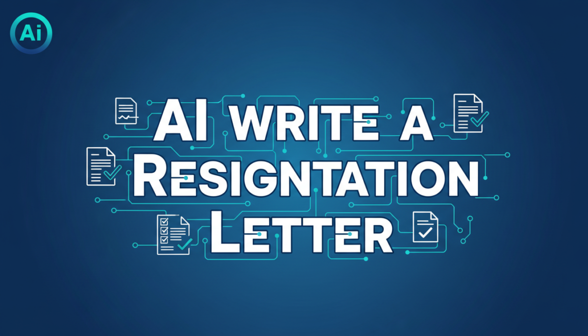 AI Write a Resignation Letter: Free Tools, Step-by-Step Guide ...